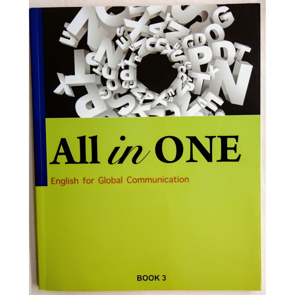 All in one Book 3 English 英文聽力CD 多益 TOEIC 托福 TOEFL 全民英檢 閱讀文法 | 蝦皮購物