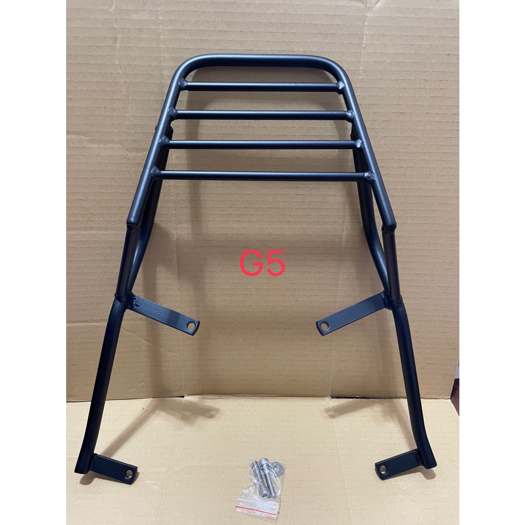 "萬華架架架"~現貨 KYMCO光陽 G5 超5 G6E 後架 漢堡架 後箱架 置物箱架 貨架 | 蝦皮購物