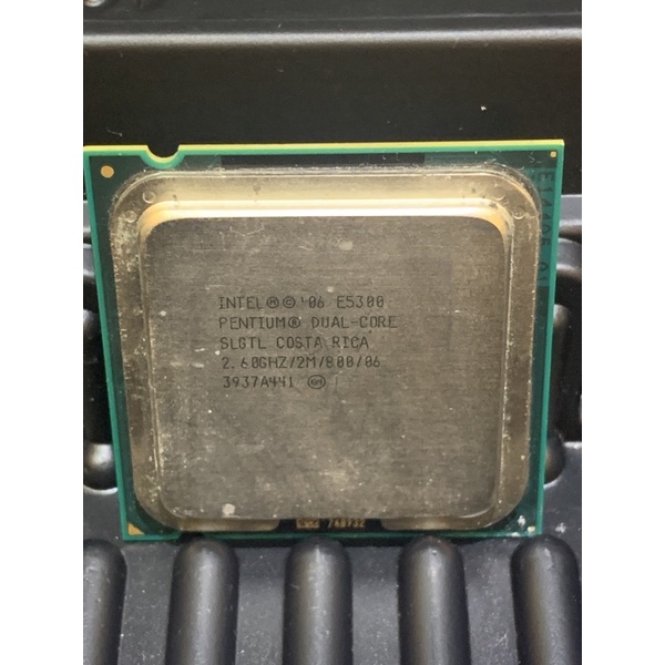 二手良品 INTEL 奔騰PENTIUM E5300 CPU/775腳位/雙核心2.6GHz | 蝦皮購物