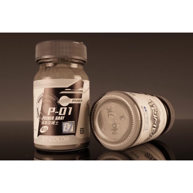 [HRS] 🎨現貨 E7模型漆 P系列液態補土 液態灰補土、白補土、黑補土 極細目 模型漆 E7 color | 蝦皮購物