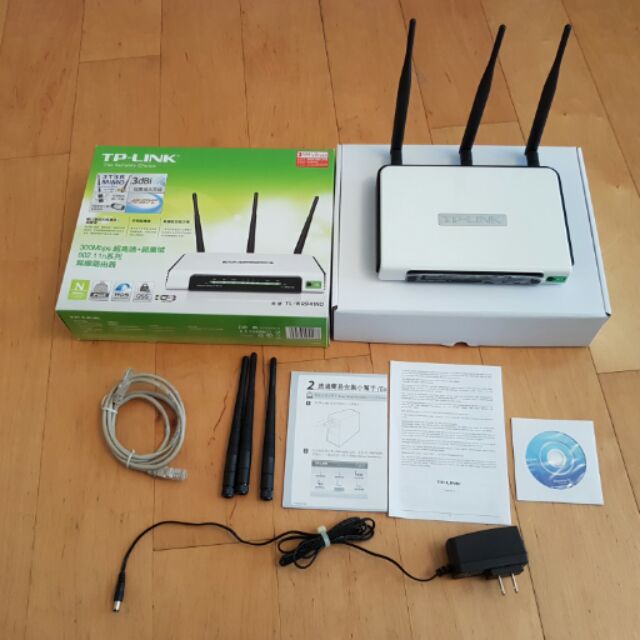 TP-LINK TL-WR941ND 九成新、附原廠強波天線 | 蝦皮購物