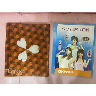 S.H.E Encore 預購贈品 資料夾 絕版 周邊 週邊 任家萱 Selina 田馥甄 Hebe 陳嘉樺 Ella | 蝦皮購物