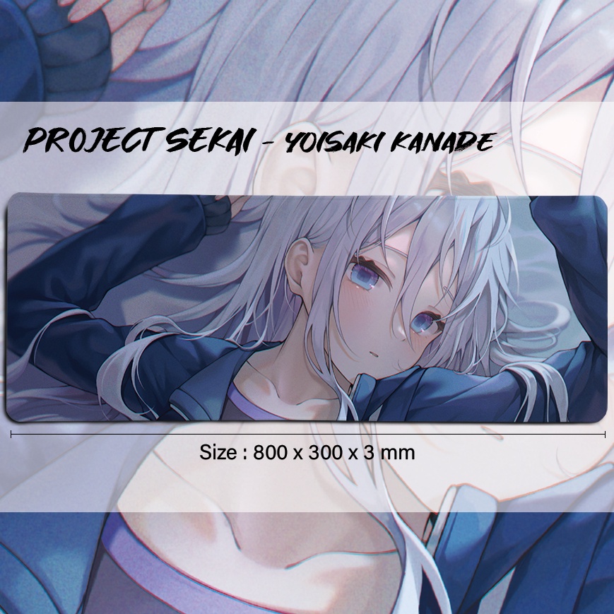 計劃宵崎奏世界project Sekai Yoisaki Kanade 800*300mm 遊戲鼠標墊 | 蝦皮購物