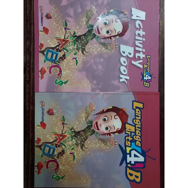 全新未書寫Language Arts 4B (2CD+1DVD)Activity Book (Cd)合售＄450 | 蝦皮購物