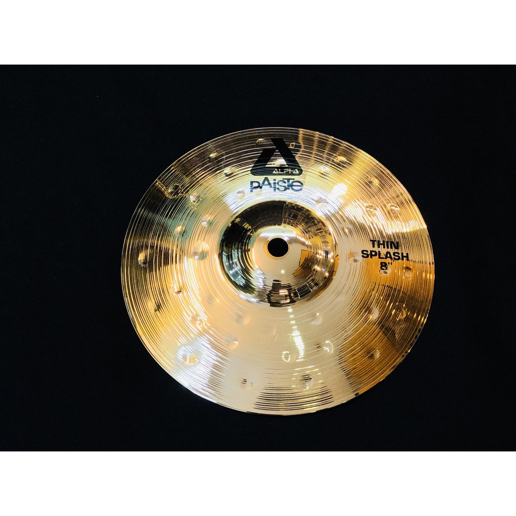 【鼓的樂器】Paiste 銅鈸 8" Alpha B Thin Splash | 蝦皮購物