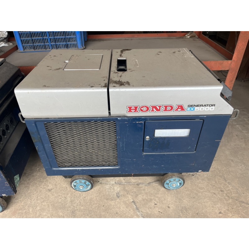 「周強天車」HONDA 本田 汽油引擎發電機EX5000 防音型 | 蝦皮購物