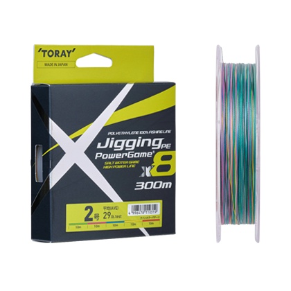 【超群釣具】 TORAY Jigging Power Game X8 300m 五色 PE線 PE母線 五色 PE | 蝦皮購物