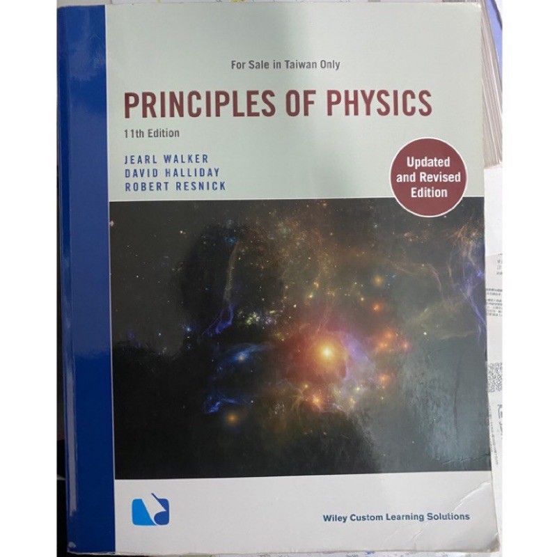 Principles Of Physics 11th Edition 二手書 | 蝦皮購物