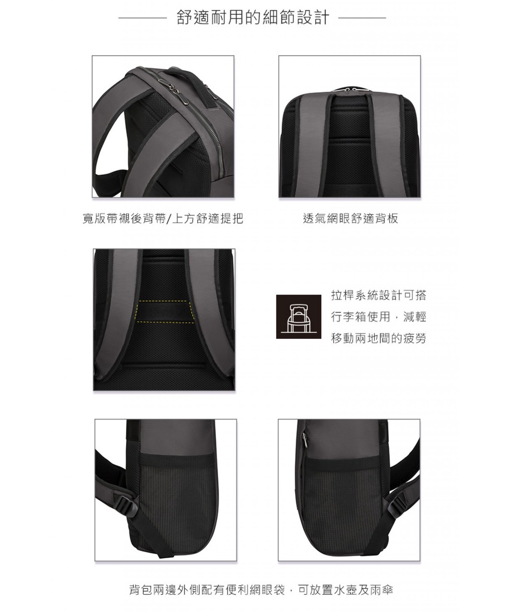 【Targus 泰格斯】 TBB594 Urban Essential 15.6吋 都會後背包 - 灰色 | 蝦皮購物