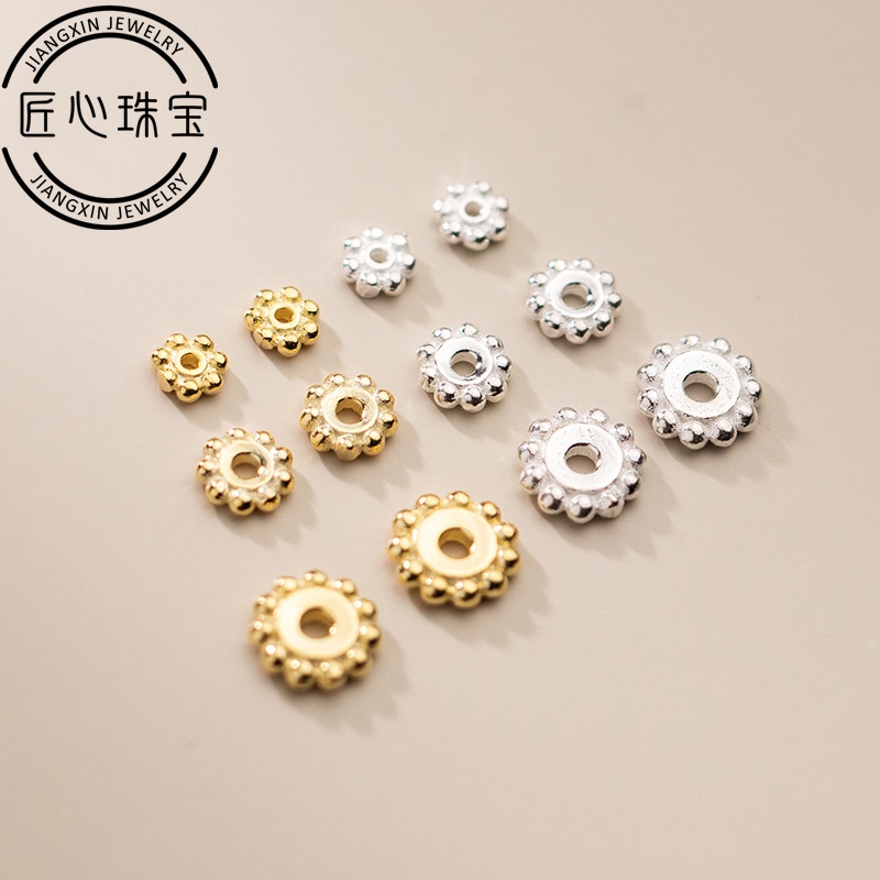 「匠心·DIY純銀隔片」S925銀素銀 4-7mm隔片 墊片 DIY手工飾品配件 銀配件批發S0545 | 蝦皮購物