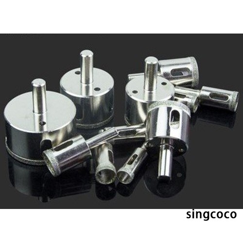 【singcoco】6-22mm 鑽石開孔器石材開孔器 鑽石鑽頭 金剛石開孔器 大理石/花鋼石/玻璃/磚頭 | 蝦皮購物