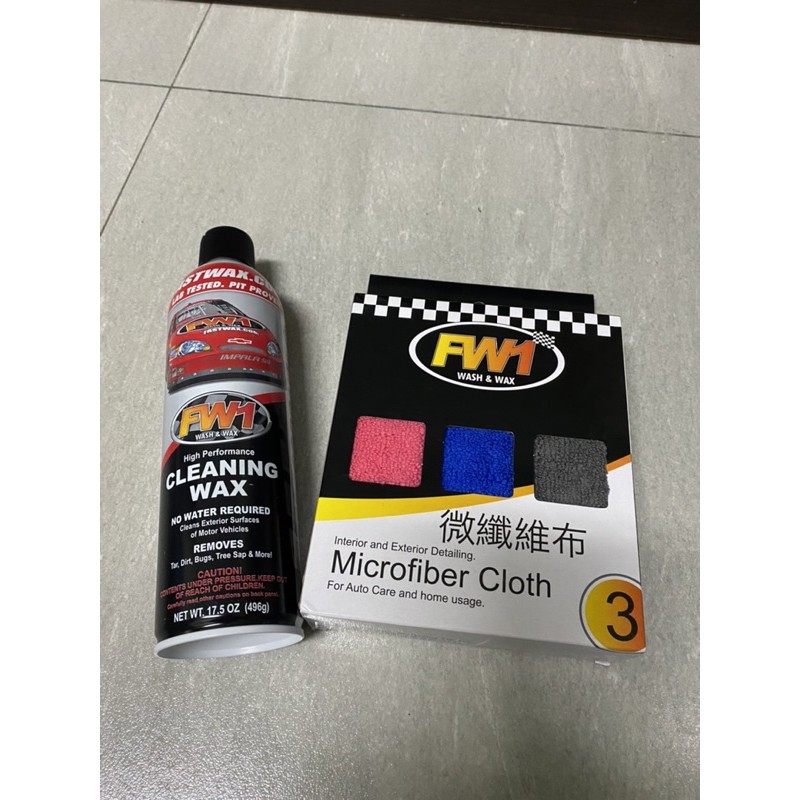 全新 FW1 無水清潔臘 (496g 產地:USA)+FW1微纖維布一塊 | 蝦皮購物