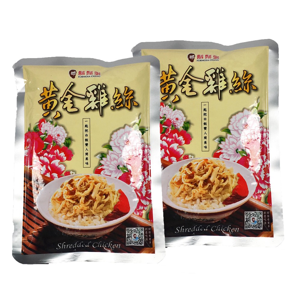 「限購六組」鬍鬚張黃金雞絲 300g / 包 x 2包 2026/05 | 蝦皮購物