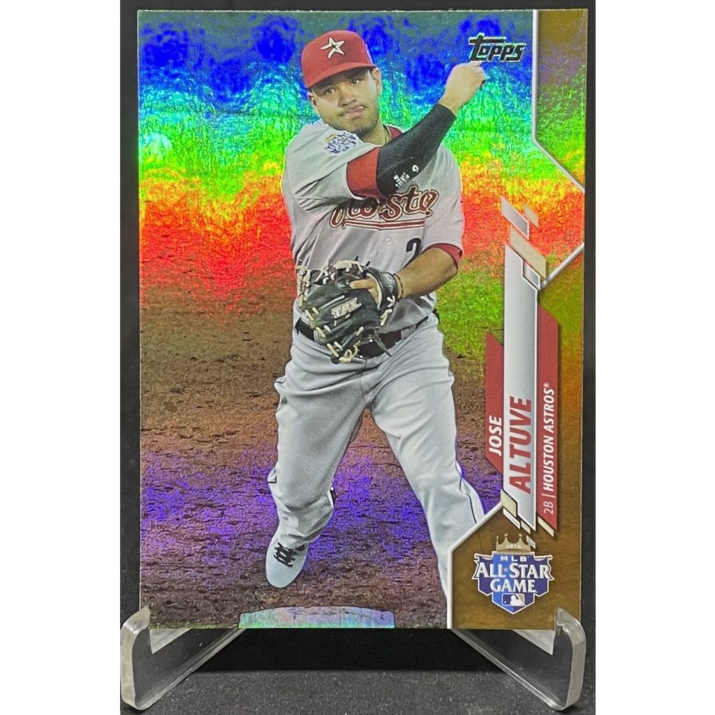 JOSE ALTUVE 亮卡 MLB 棒球卡 2020 TOPPS UPDATE U-277 太空人隊 ~阿土伯~ | 蝦皮購物