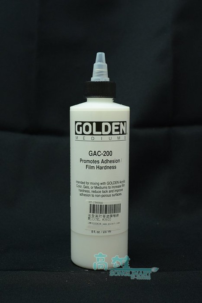 缺貨美國高登GOLDEN GAC-200高附著性塗膜增硬劑 #3920 237ML 壓克力顏料輔助劑 | 蝦皮購物