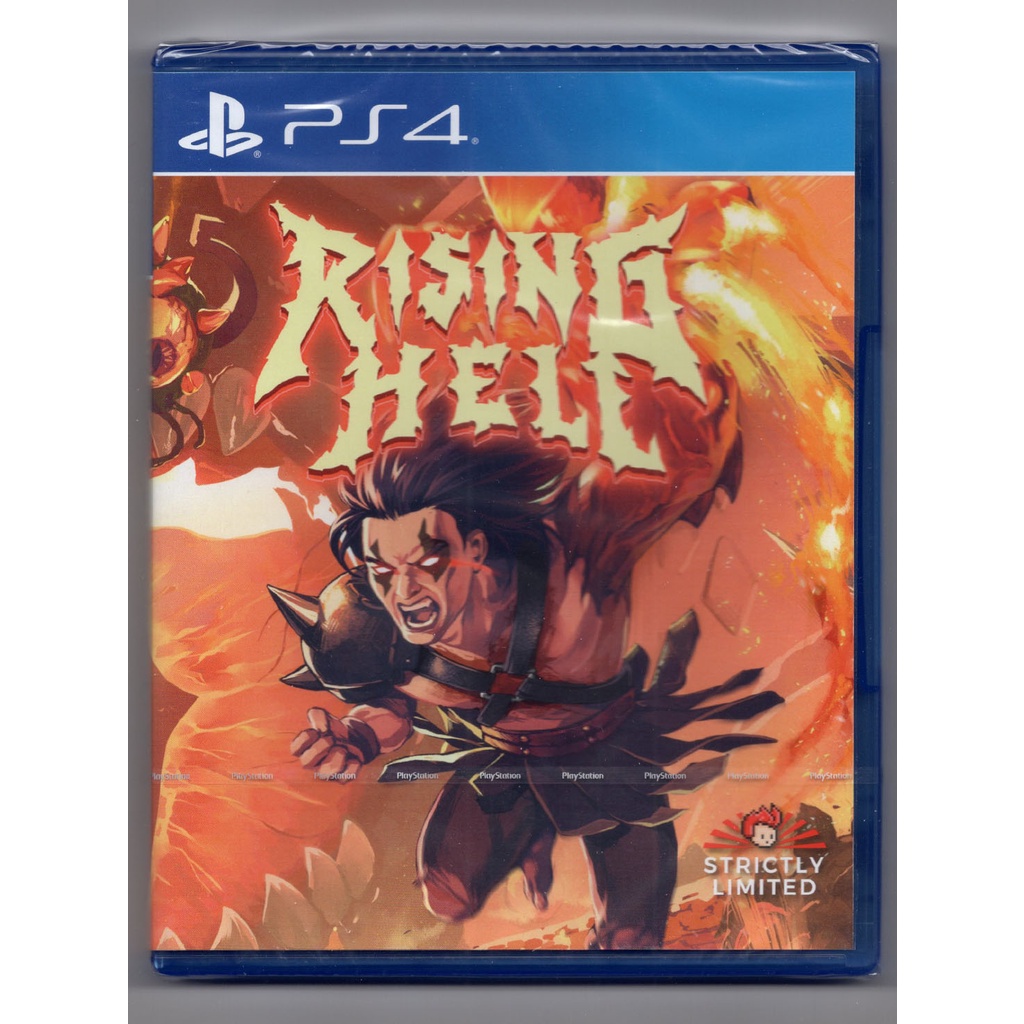 全新 PS4 RISING HELL 殺戮之源 歐版 附明信片、LOGO貼紙 | 蝦皮購物