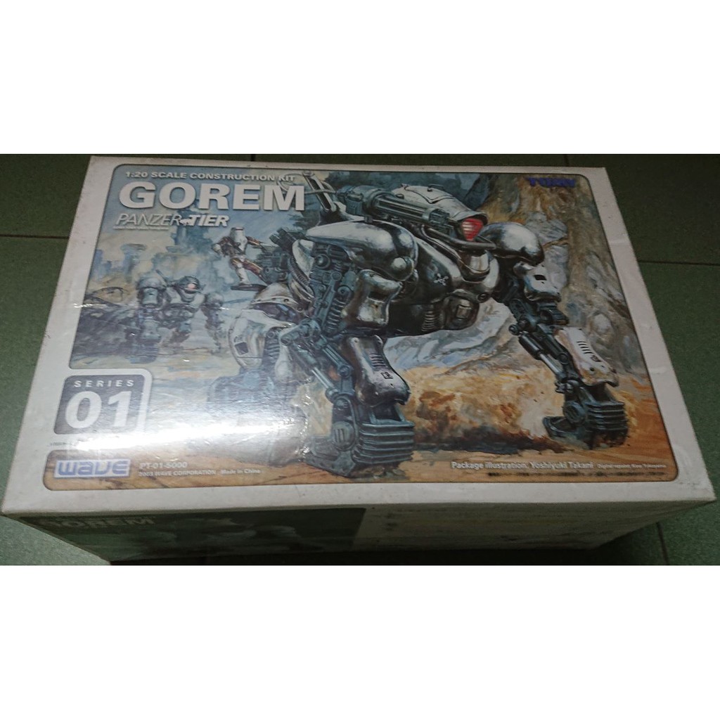 [裝甲動物戰記] PANZER TIER PT-01 GOREM 哥雷姆 [1/24 ZOIDS 白金剛 WAVE 版] | 蝦皮購物