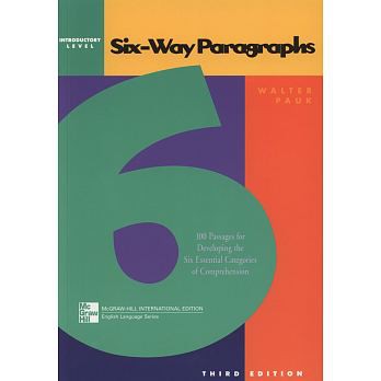 [書林~書本熊] Six-Way Paragraphs: Introductory Level 9780071203715 | 蝦皮購物