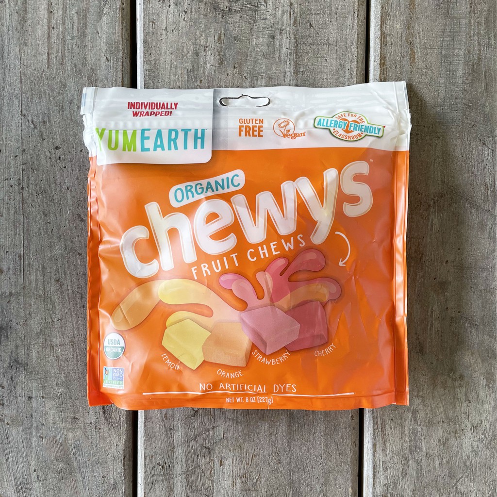 ///現貨/// YumEarth Organic Chewys Fruit Chews 有機軟糖 142g | 蝦皮購物