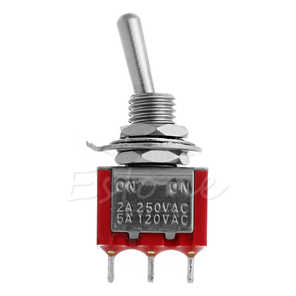 POP 3-Pin Mini Latching Rocker Toggle Switch SPDT 2 Position | 蝦皮購物