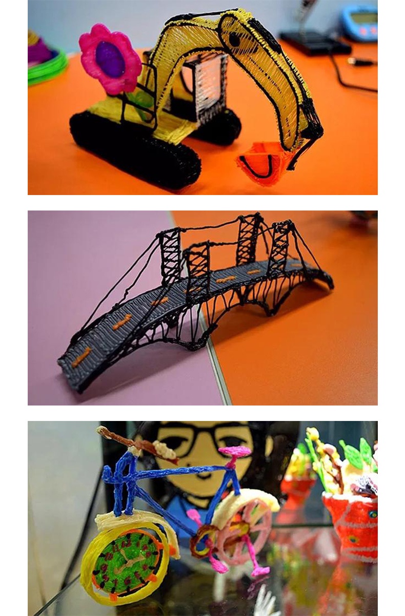 【AFAMIC 艾法】創意激發DIY安全低溫智能環保無線USB充電立體塗鴉3D列印筆 贈10色5米長耗材(繪畫筆 玩具) | 蝦皮購物