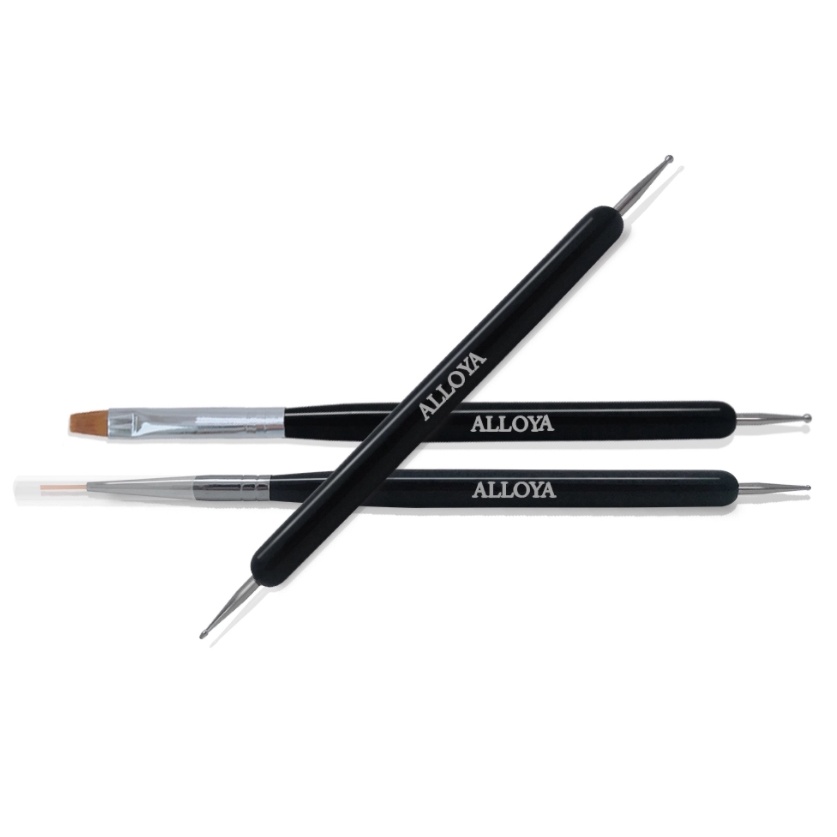 ALLOYA 英國愛若雅 美甲筆組/一組3入 | 蝦皮購物