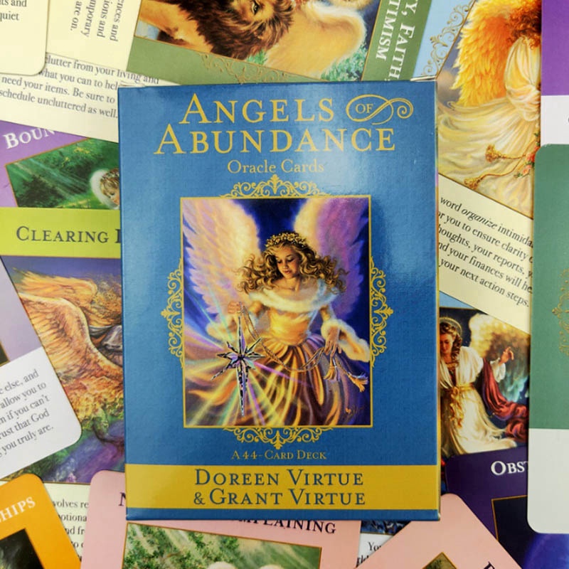 Angels of Abundance Oracle Cards富足天使財富豐盛神諭卡卡牌 | 蝦皮購物
