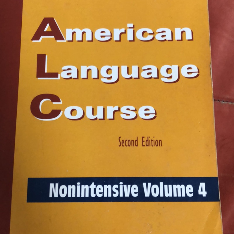 American Language Course Nonintensive Volume 軍事英文航校用書 | 蝦皮購物