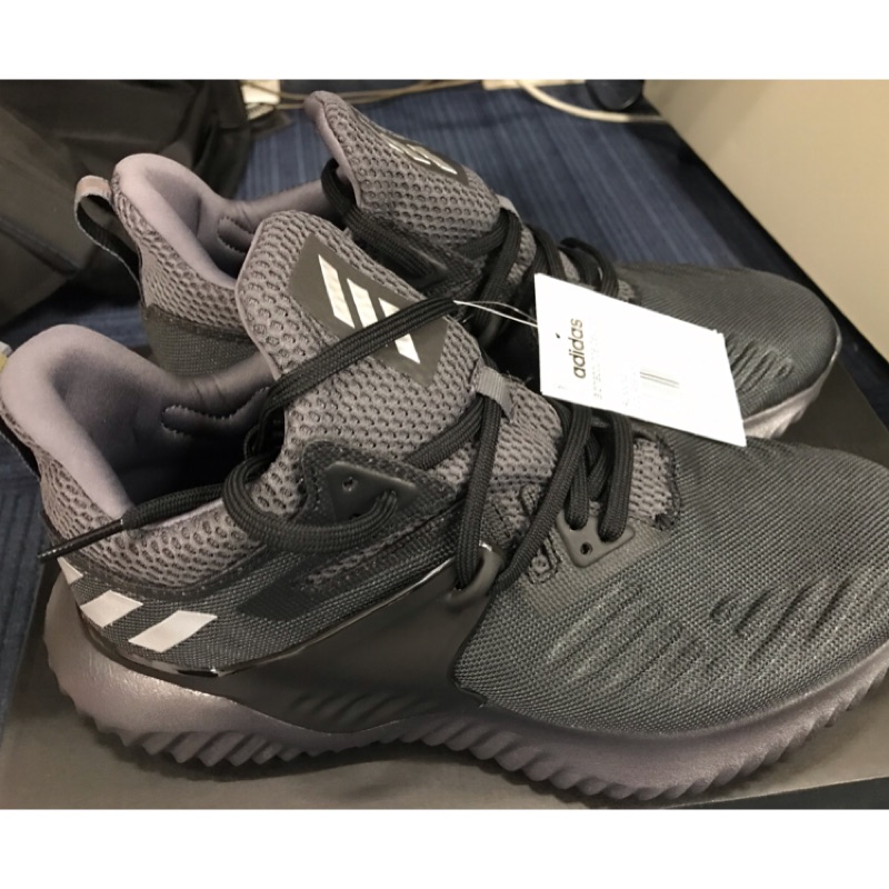 Adidas alphabound BB7568 低筒 襪套 慢跑鞋 黑色 全新 愛迪達 boost 正品 台灣公司貨 | 蝦皮購物