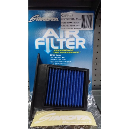 SIMOTA KRV. KRV180 kymco 高流量空濾 空氣濾清器 空濾芯 空氣濾棉 OKY-0125 | 蝦皮購物