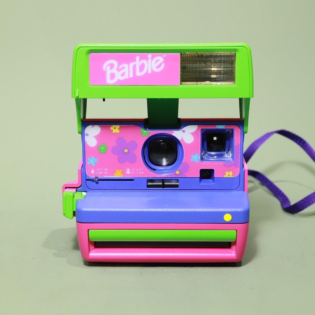 【Polaroid雜貨店】♞Polaroid 600 636 型 Barbie 芭比 特別款 | 蝦皮購物