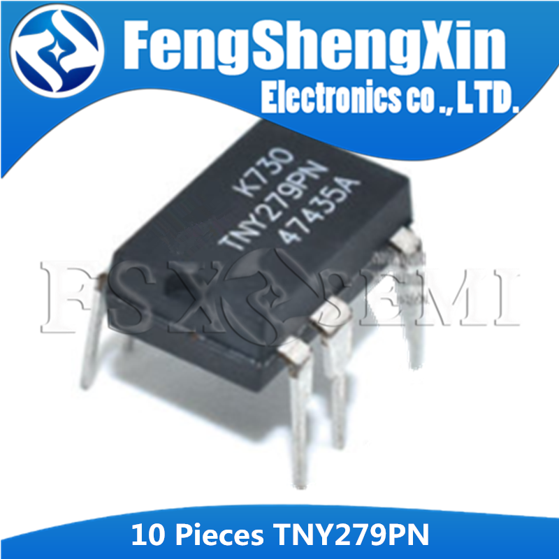 10PCS TNY279PN DIP-7 TNY279 DIP TNY279P DIP7 279PN 開關管理電源IC | 蝦皮購物