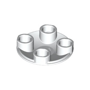 [樂磚庫] LEGO 2654 平板 圓型 白色 2x2 265401 4278271 | 蝦皮購物