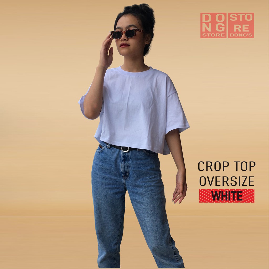 Kayson ZEC 女式 T 恤 SAVIRE Pastel Crop Oversize Polos 女式超大短款上衣 | 蝦皮購物