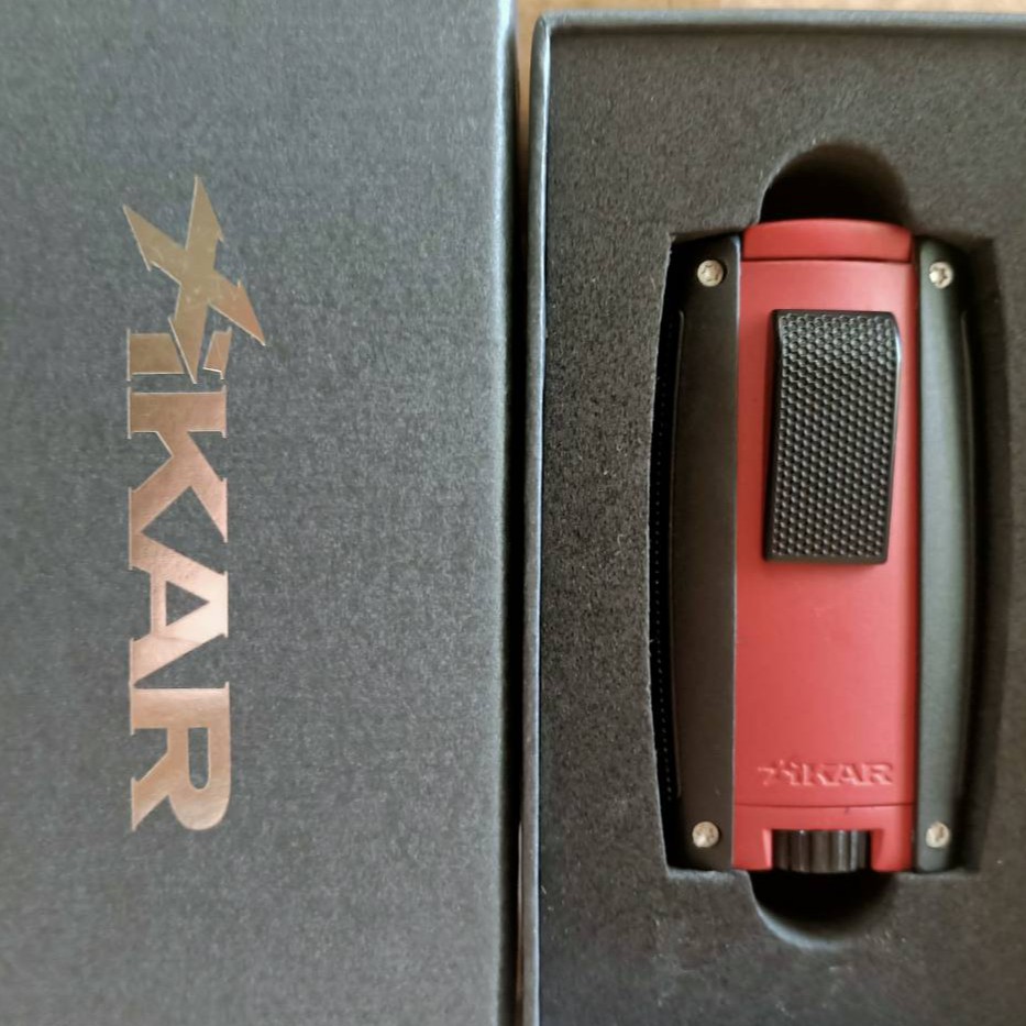 【現貨附發票】正品 美國XIKAR 雪茄打火機 噴射雙孔 Turismo™ Lighters (消光紅) | 蝦皮購物