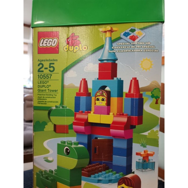 (二手) 樂高德寶 ，極新，Lego duplo Giant Tower# 10557 | 蝦皮購物