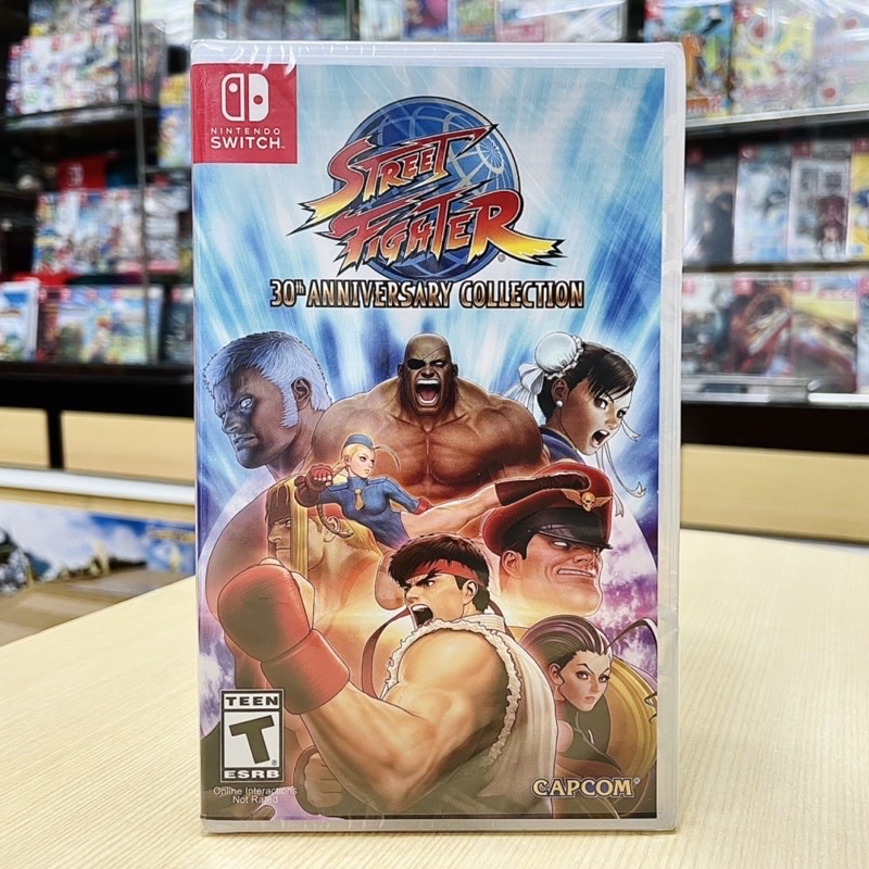 【四葉草電玩】全新特價 Ns Switch 快打旋風30 週年 八位堂里歐街機 8bitdo 街機搖桿V3 | 蝦皮購物