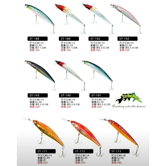 【哈釣🎣休閒館】☀️ pokee 太平洋 Strikepro 米諾 路亞 假餌 🔥 | 蝦皮購物