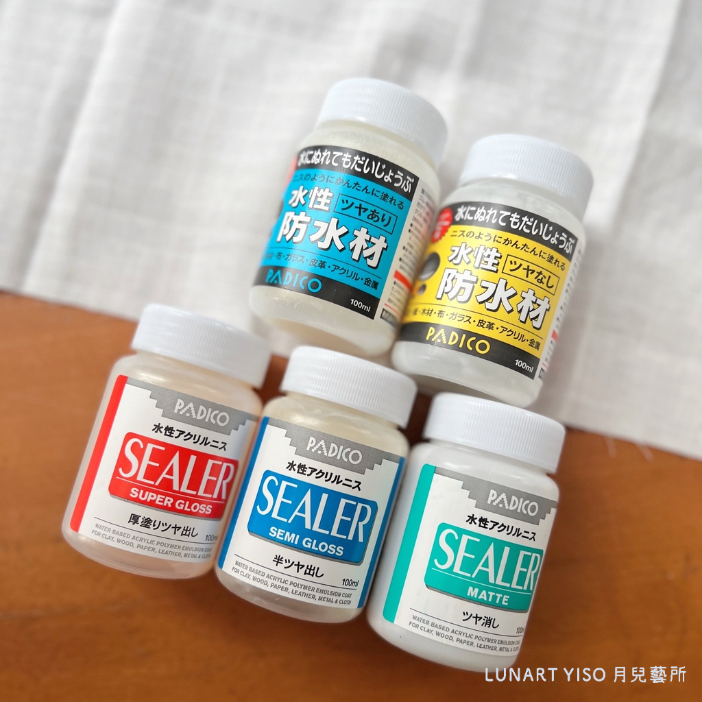 日本PADICO sealer 透明保護漆 亮光/平光/消光/防水 黏土 軟陶 金屬 玻璃 木器 亮光漆 | 蝦皮購物