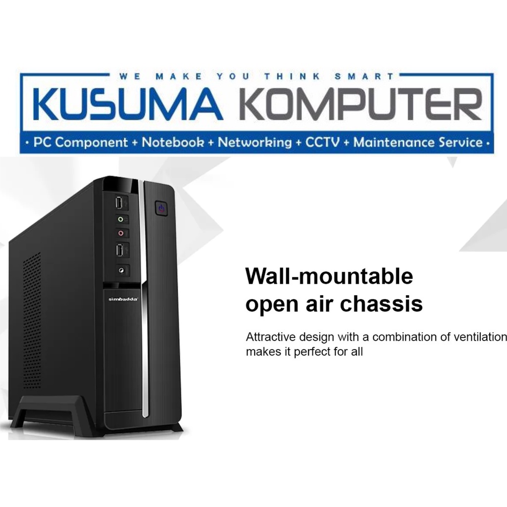 Simbadda SIM CX 170 超薄微型 ATX PSU 450W PC 外殼 | 蝦皮購物