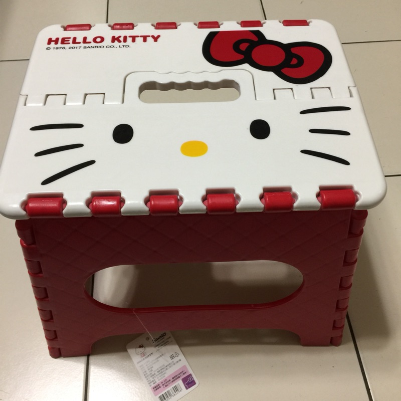 Hello Kitty 大臉矮凳椅 折疊椅 隨身 手提 | 蝦皮購物