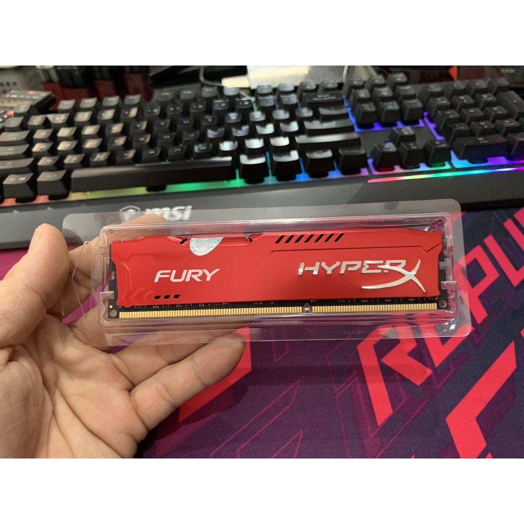 Pc RAM DDR3 8GB 總線 1600mhz 紅色散熱器 - 進口產品 | 蝦皮購物