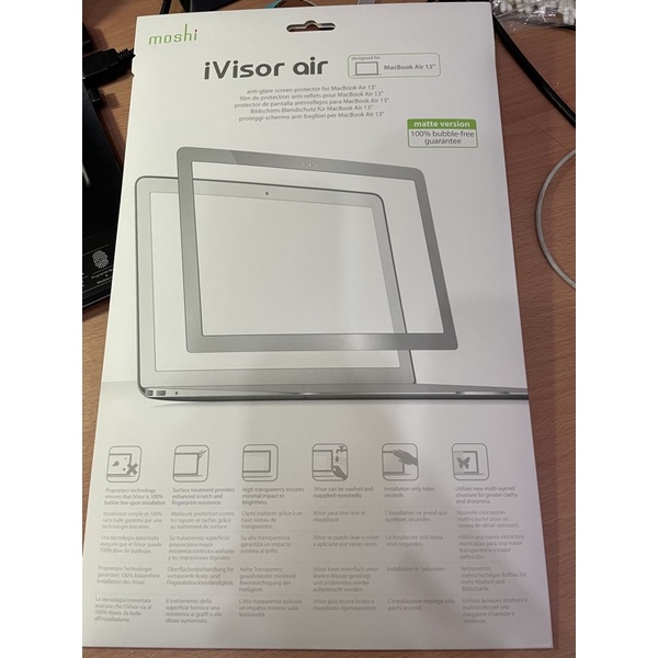 moshi iVisor Air13 防眩光螢幕保護貼（A1369,A1466) | 蝦皮購物