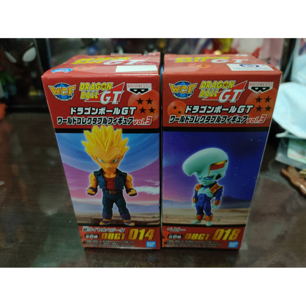 WCF 七龍珠 達爾 貝比 大猿 景品 代理版 代理 白證 全新未拆 GT vol.3 | 蝦皮購物