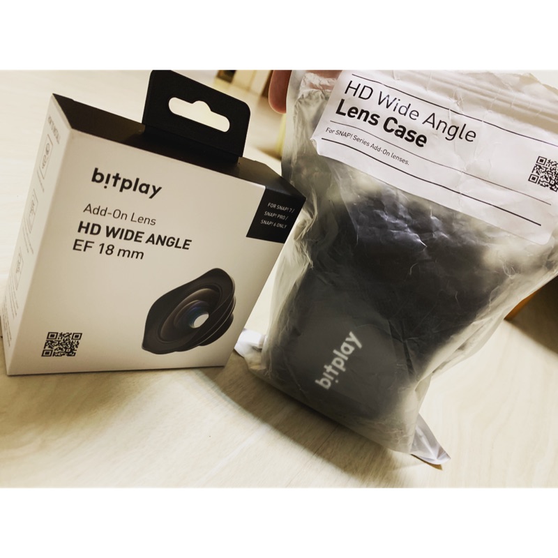 bitplay HD高畫質廣角鏡頭+專用收納盒 9.96成新 | 蝦皮購物