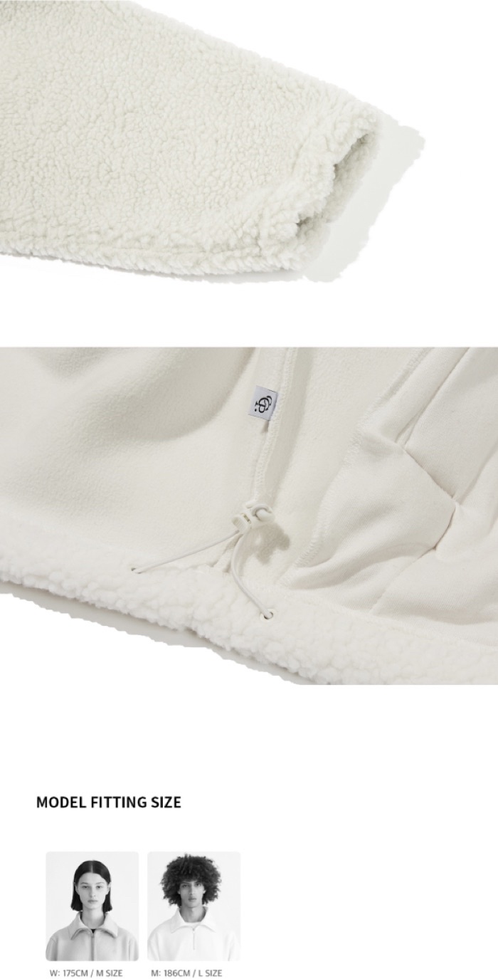 現貨＆預購 限時優惠 韓國Code graphy X HOSHI CGP保暖FLEECE羊羔絨套頭高領外套#CGP | 蝦皮購物