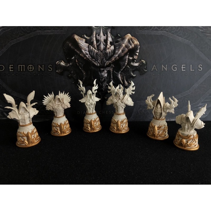 (免運全新)暗黑破壞神 魔鬼與天使典藏版西洋棋 Diablo Chess Set Demons and Angels | 蝦皮購物
