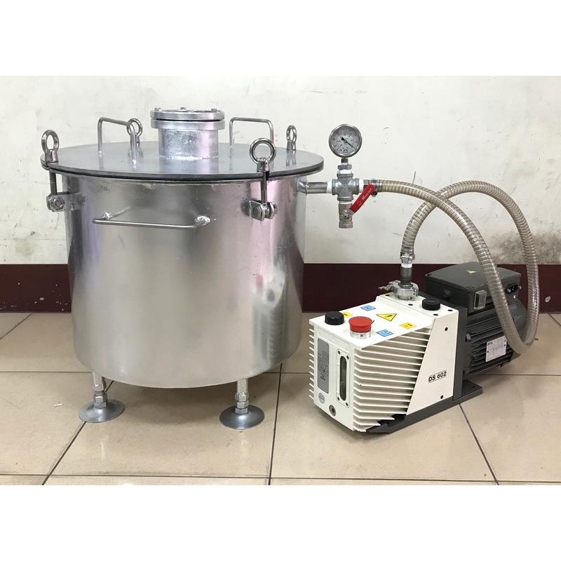 20吋型真空脫泡機( VARIAN DS602油式真空幫浦)--PU/矽膠/公仔/手工皂-各膠質類脫泡真空機 | 蝦皮購物