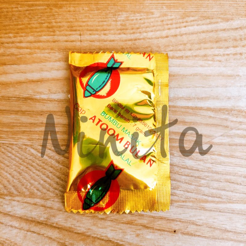 🇮🇩 Bumbu Masak Cap Atoom Bulan / Atom Bulan 印尼 調味粉 Sachet 7g | 蝦皮購物