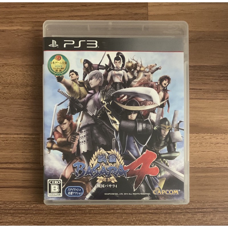 PS3 戰國BASARA4 正版遊戲片 原版光碟 日文版 日版適用 二手片 SONY | 蝦皮購物